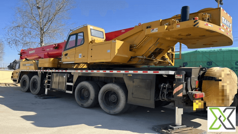 SANY STC800E5 80 Ton Truck Crane | 50m U-Boom, 77m Lift Height, 3410.4 kN·m